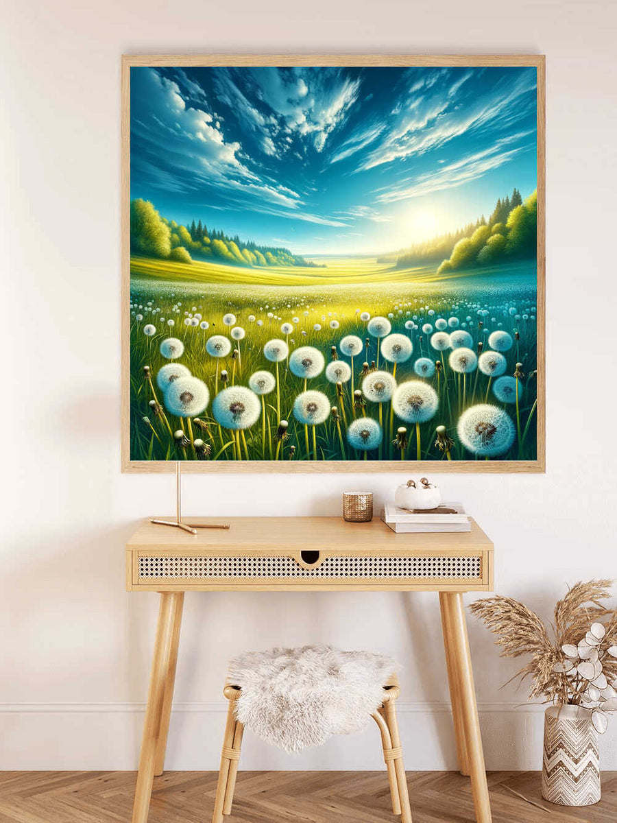 Malen nach Zahlen - Morgenlicht über dem Löwenzahntal - Jetzt kaufen – malennachzahlen-erwachsene