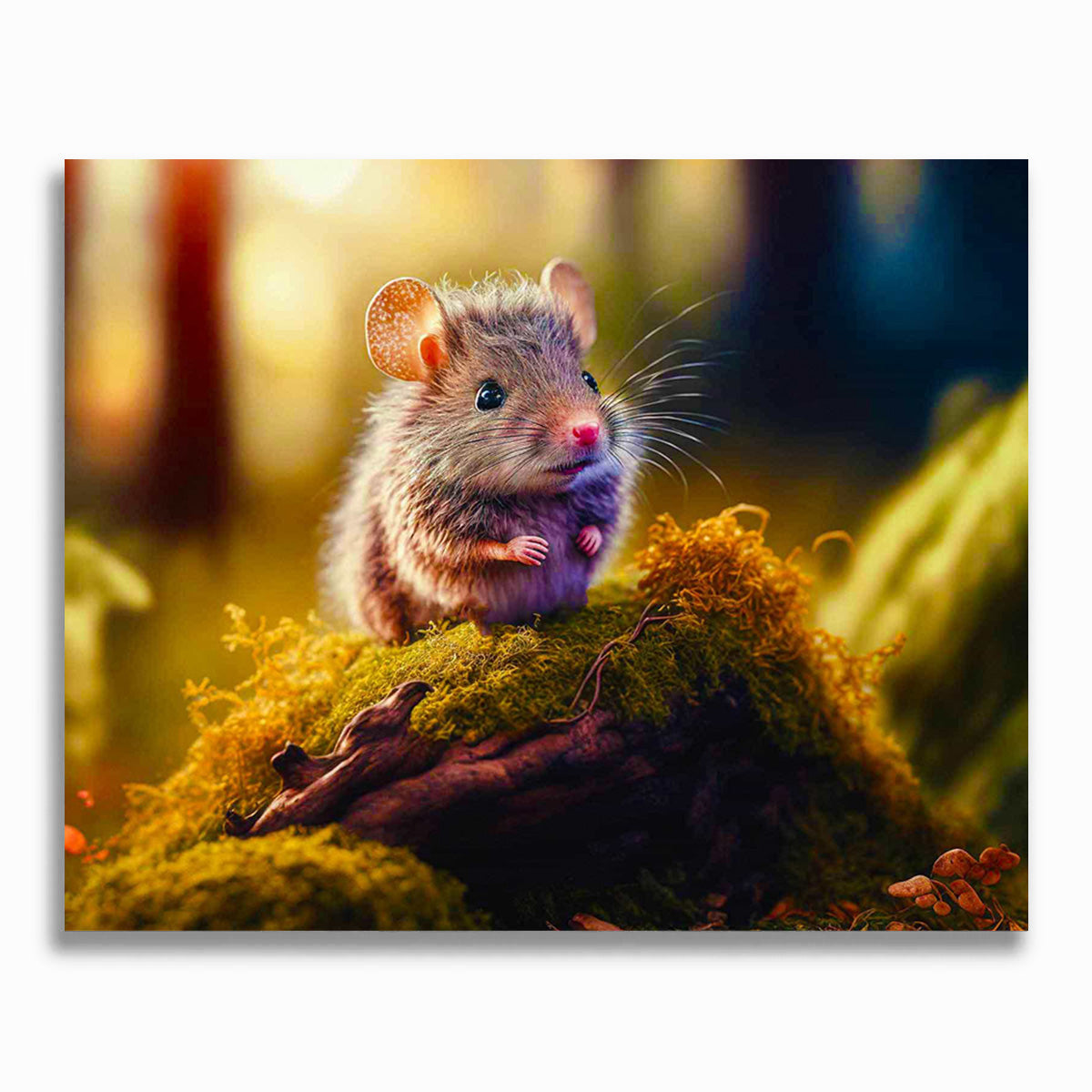 Malen nach Zahlen - Waldmaus - Jetzt kaufen – malennachzahlen-erwachsene