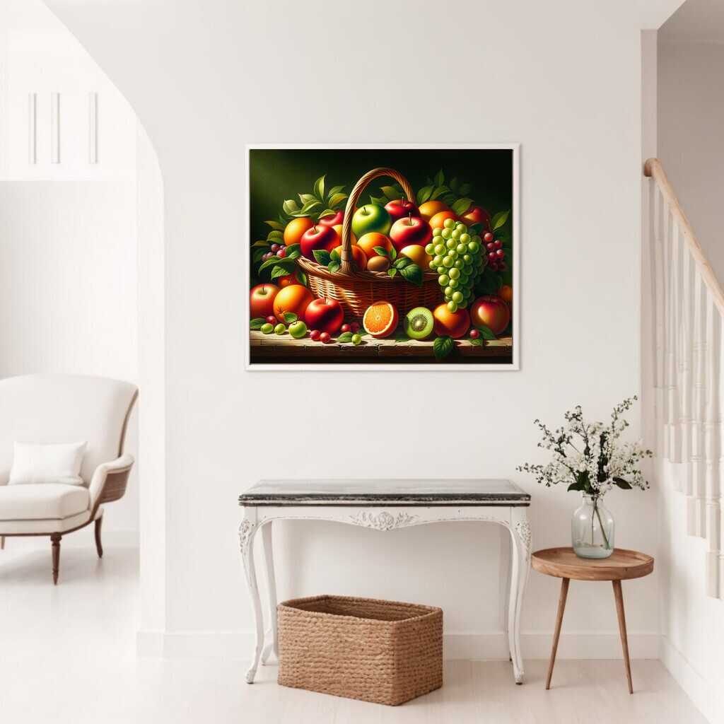 Malen nach Zahlen - Früchtekorb - Jetzt kaufen – malennachzahlen-erwachsene