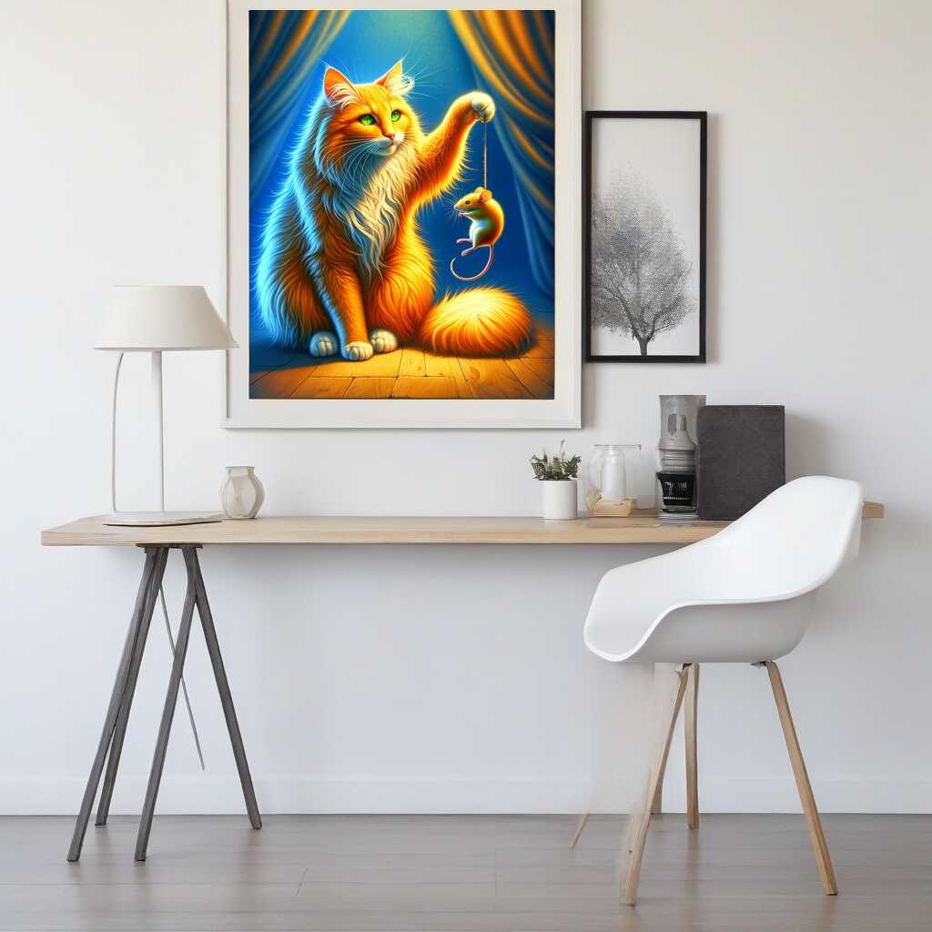 Malen nach Zahlen - Maus kopfüber – malennachzahlen-erwachsene