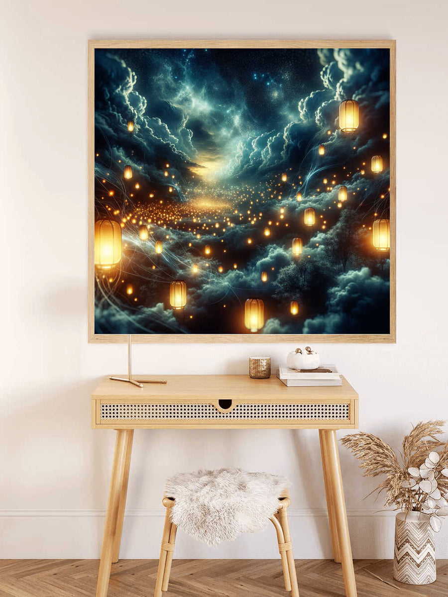 Malen nach Zahlen - Sternennacht der Wünsche - Jetzt kaufen – malennachzahlen-erwachsene