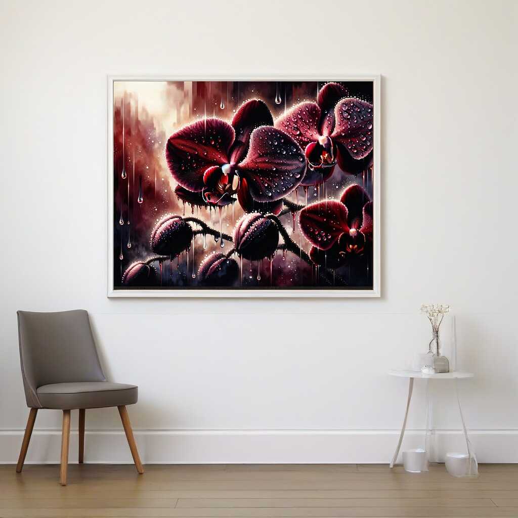 Malen nach Zahlen - Bordeaux Orchidee - Jetzt kaufen