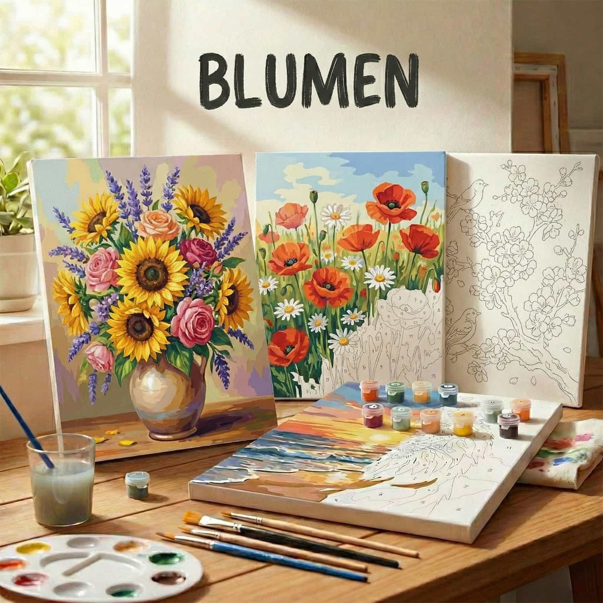 Blumen Kollektion | Frische Blumen für jeden Anlass – malennachzahlen ...