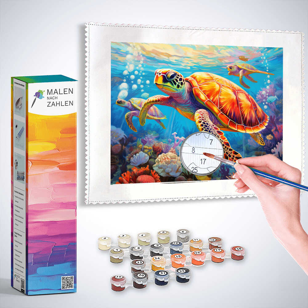 Malen nach Zahlen - Meeresleuchten: Im Bann der Tiefsee - Jetzt kaufen