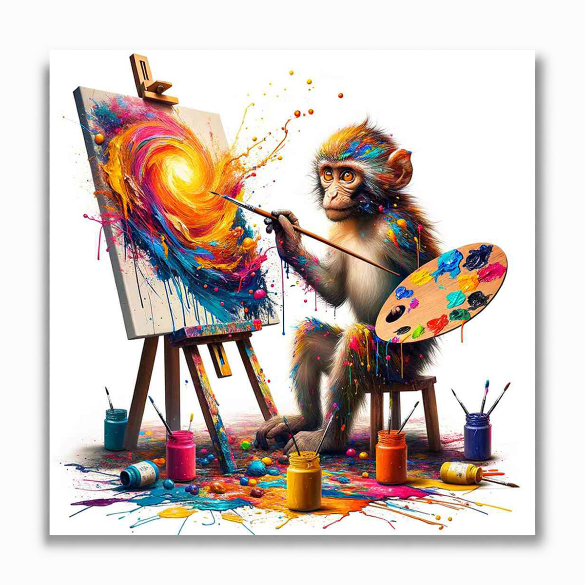 Malen nach Zahlen - Farbenfrohe Fantasie - Jetzt kaufen – malennachzahlen-erwachsene