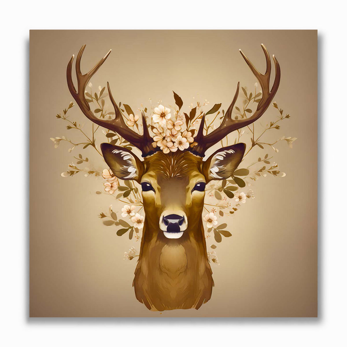 Malen nach Zahlen - Hirschprofil - Jetzt kaufen – malennachzahlen-erwachsene