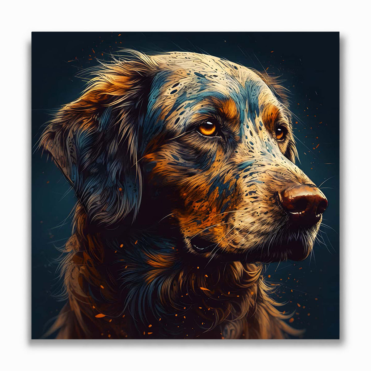 Malen nach Zahlen - Treuer Begleiter - Jetzt kaufen – malennachzahlen-erwachsene