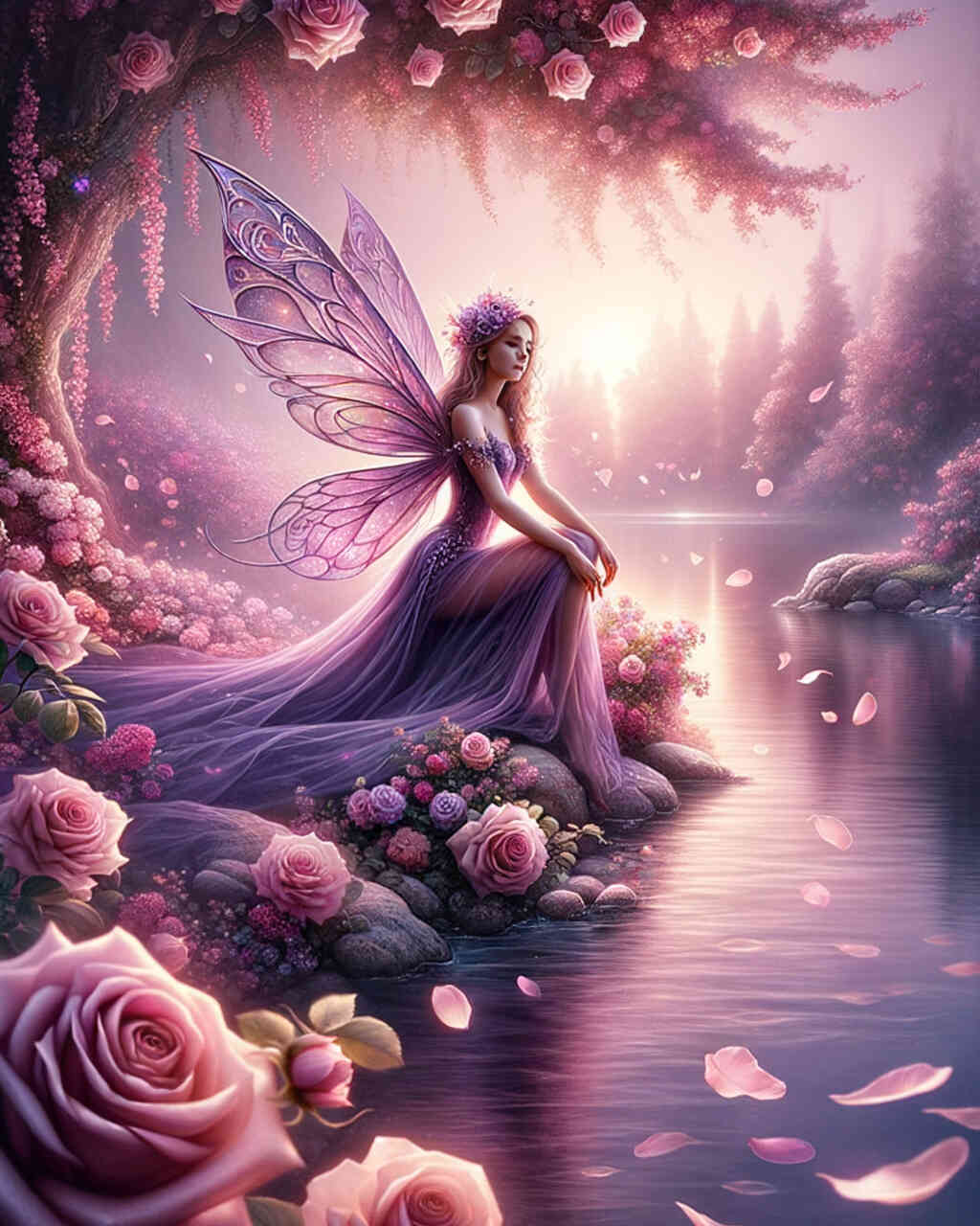 Malen nach Zahlen - Fee am Wasser - Jetzt kaufen