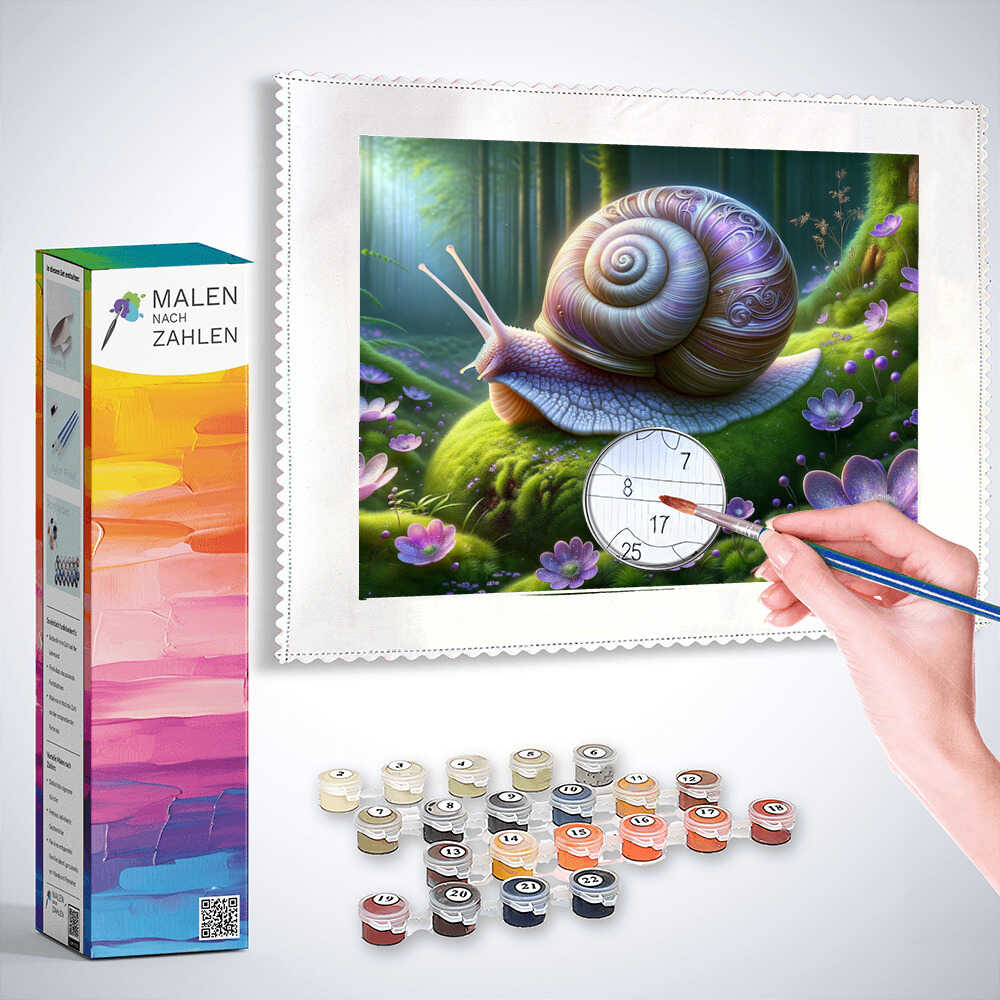 Diamond Painting - Waldschnecke - Jetzt kaufen – malennachzahlen-erwachsene