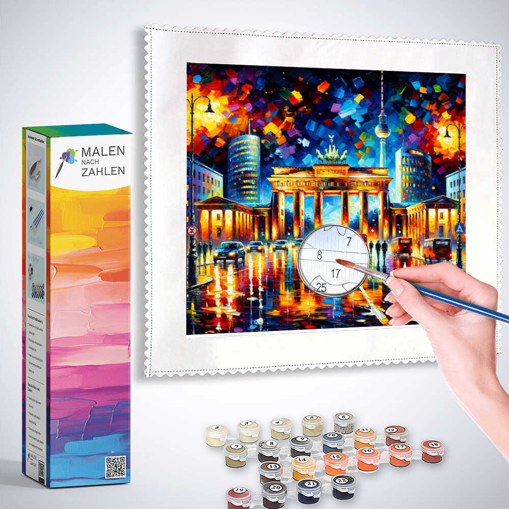 Malen nach Zahlen - Berliner Lichterzauber - Jetzt kaufen – malennachzahlen-erwachsene